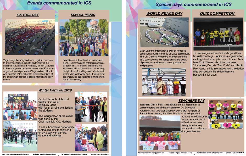 Indian CBSE School in Abbasiya, Kuwait - Indian Central School